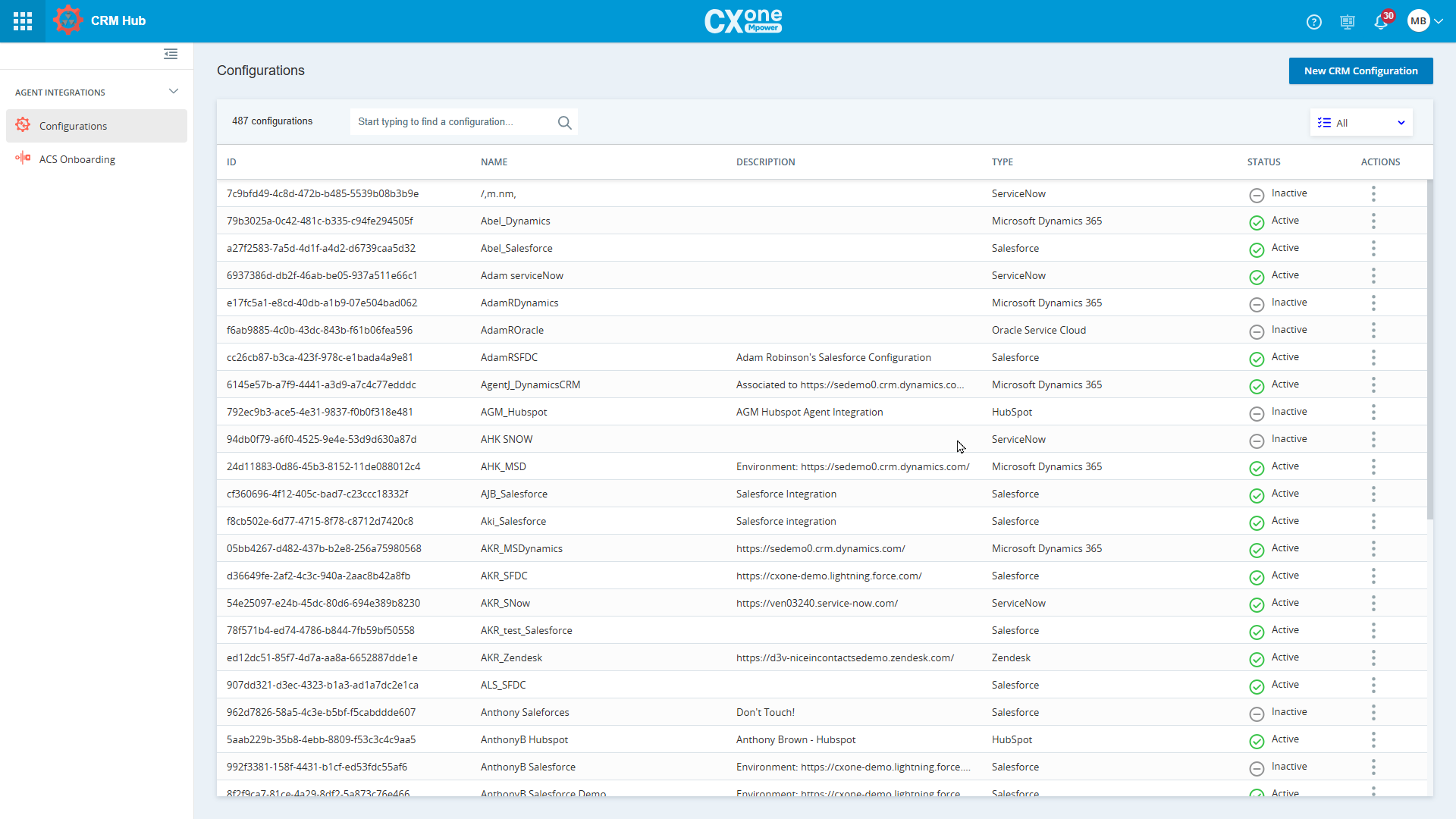 CRM Hub | Streamlines CXone Connection with All CRM Solution | NiCE