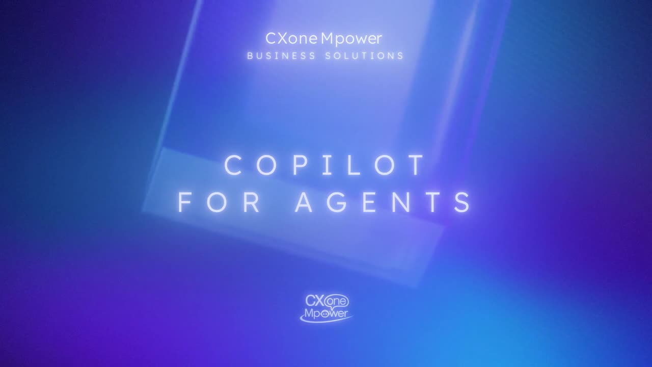 CXone Mpower Copilot for Agents | NiCE