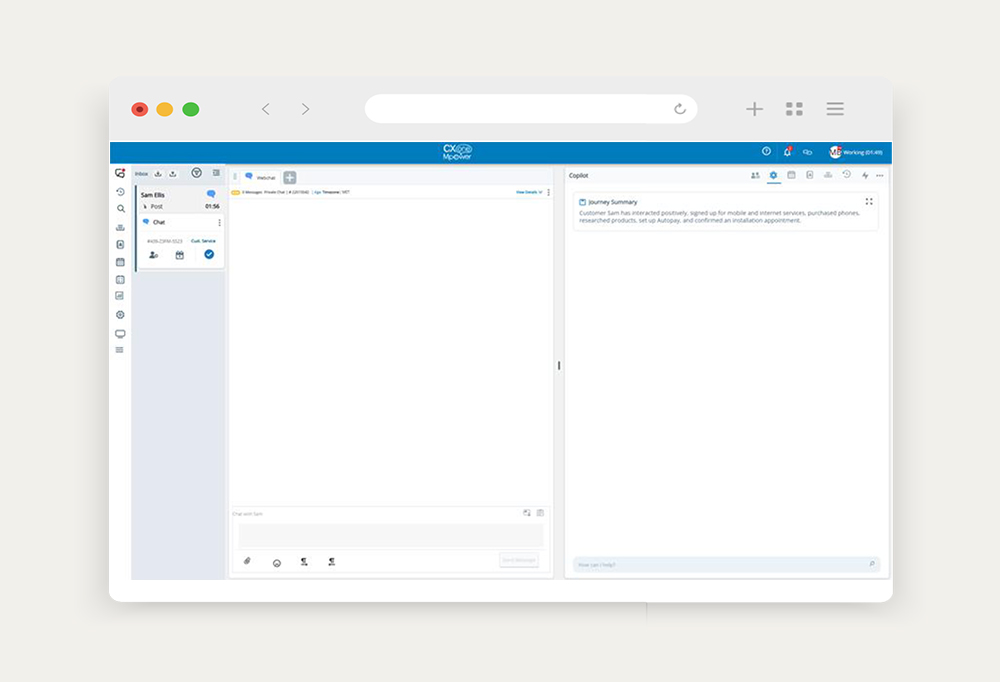 AI Copilot for Contact Center Agents | NiCE